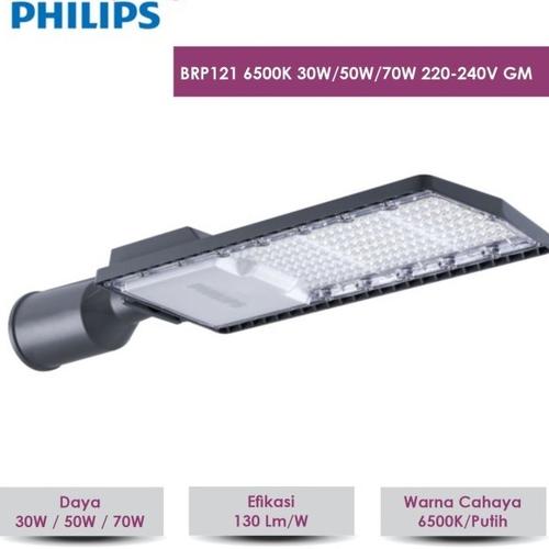 Jual LAMPU JALAN PHILIPS LED PJU BRP121 BRP 121 LED91 CW 70W IP66 220V ...
