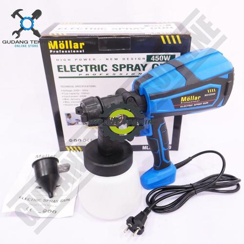 Jual Spray Gun Elektrik MOLLAR ESG450 / Spraygun Listrik ESG 450 Alat ...