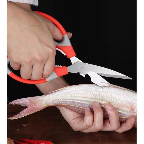 Jual Gunting Dapur / Gunting Masak tajam kuat dan kokoh - Putih - Kab ...