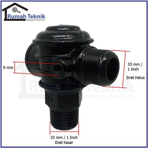 Jual Check Valve 1 Inch Kompresor Angin 7,5 10 15 20 HP - Jakarta Pusat ...