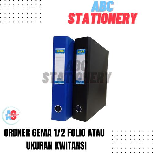 Jual Ordner Gema 1/2 folio / kwitansi (Satuan) - Biru - Jakarta Barat ...