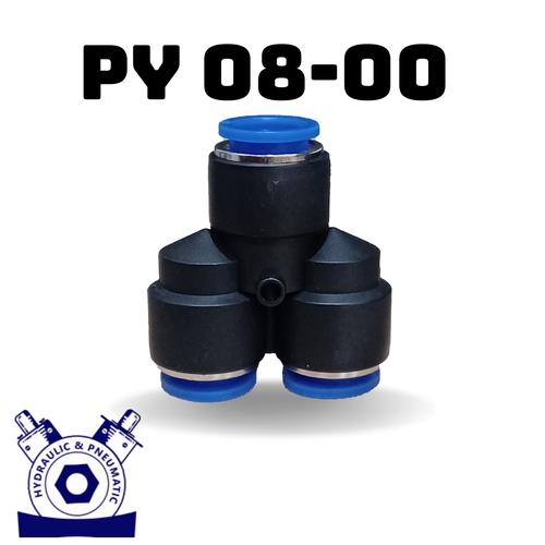 Jual PY-08 HPC BLUE Sambungan Tubing PU salang 8mm - Hitam - Jakarta ...