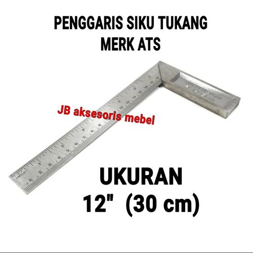 Jual PENGGARIS SIKU L/PENGGARIS SIKU TUKANG 30cm (12") ATS - Kota Surabaya - JB aksesoris mebel ...