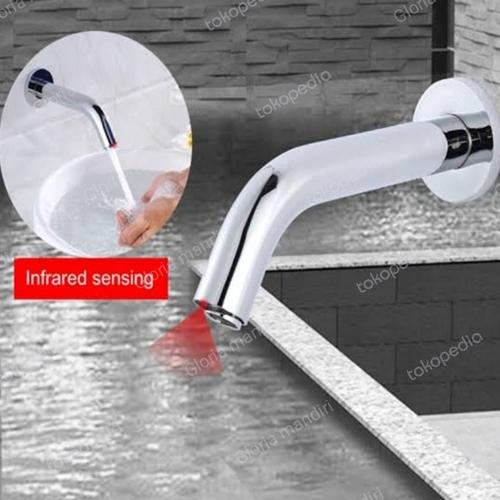 Jual Kran Sensor Tembok Kran Wastafel Kran Wudhu Otomatis Type 801 ...