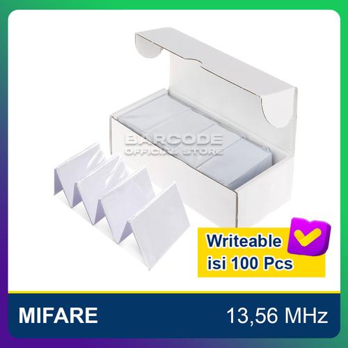 Promo 1 Pack Writeable Kartu RFID Mifare 13.56 MHz PVC ID Card ...