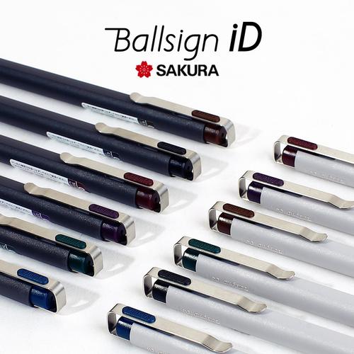 Jual Sakura Ballsign ID Plus Gel Pen Retractable Ballpoint Pulpen Tinta ...