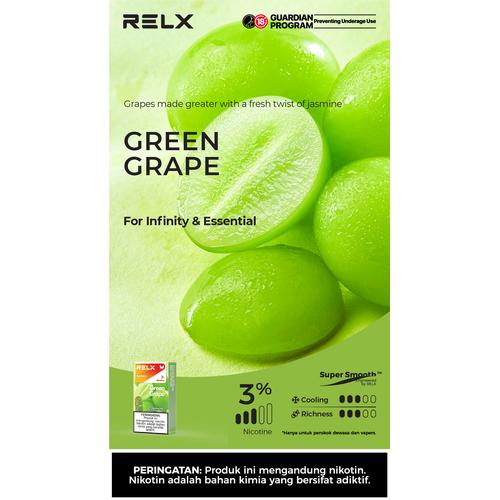 Jual RELX Pod - Green Grape - Kab. Tangerang - Relx Point | Tokopedia