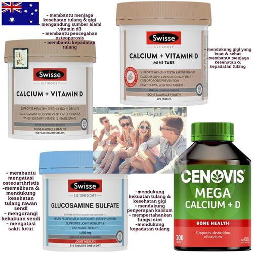 Jual Swisse Calcium + Vitamin D - S CAL VIT D 150 - Kota Tangerang ...