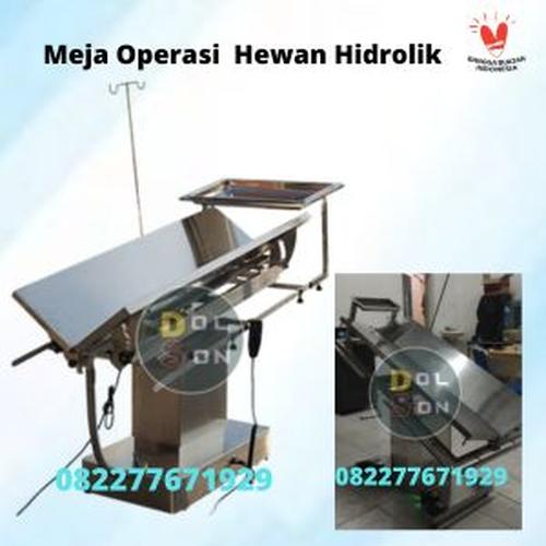 Jual Meja Operasi Klinik Laboratorium Bedah Hewan Hidrolik Veterinary ...