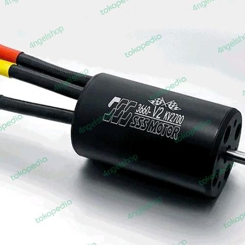 Jual Rc Boat Brushless Motor 4074 2600kv With Cooling SSS For Highspeed ...