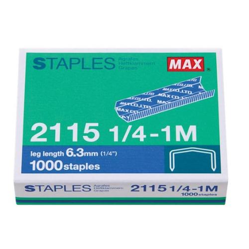 Jual MAX Staples No.2115-1/4 (Staples Pabrik dan Blister Card ...