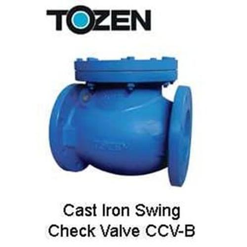 Jual SWING CHECK VALVE TOZEN DN65 10K CAST IRON 2 1/2" FLANGE - Kota ...