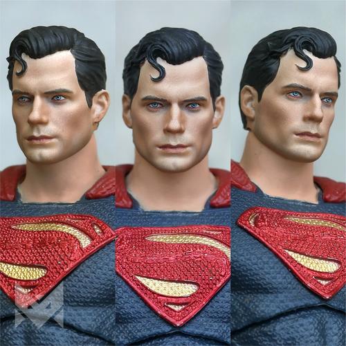 Jual 1/12 Superman Henry Cavill Custom Headsculpt McFarlane Mezco Vtoys ...