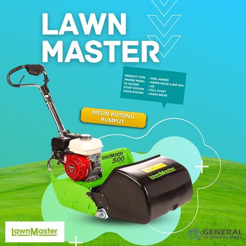 Jual LAWN MASTER Mesin Potong Rumput Dorong ROVER Engine HONDA GX 160 ...