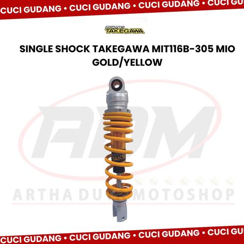 Jual SHOCK TAKEGAWA MIT116B 305 MIO - gold/yellow - Kota Surabaya - HPZ ...
