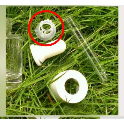 Jual Tutup/Ring Botol Tutup Botol Serum Botol cup Botol Tetes - Putih ...