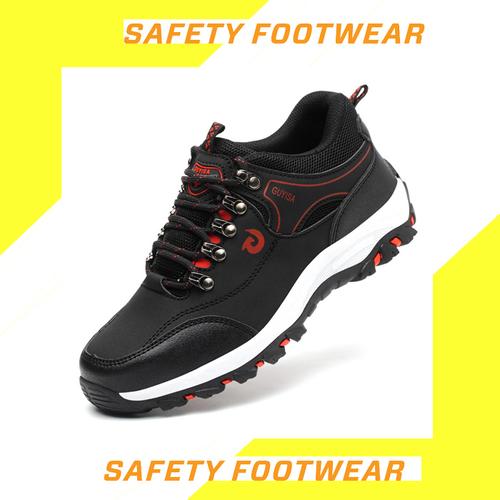 Jual Sepatu Safety Ujung Besi Import Black Eye Original Anti Paku - 38 ...