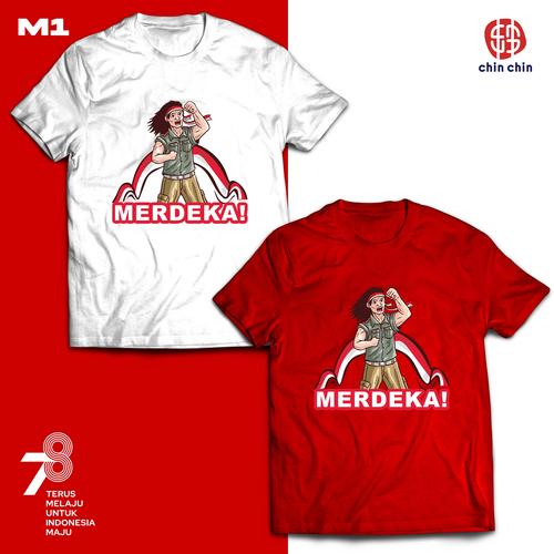 Jual KAOS/BAJU/MERDEKA/17 AGUSTUS/PANITIA LOMBA/DIRGAHAYU INDONESIA 01 ...