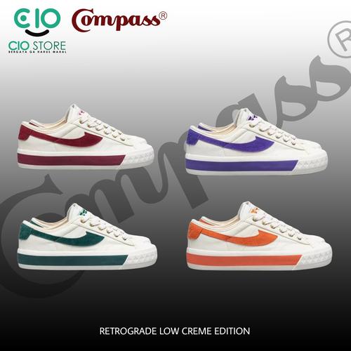Jual Sepatu Compass Retrograde Low Creme Cherry/Grape/Spinach/Pumpkin - PUMKIN, 40 - Kab. Bekasi ...