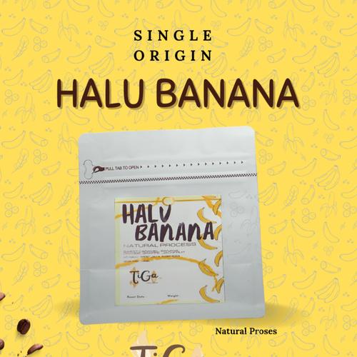 Jual Single origin Halu Banana / Biji kopi 100 GRAM - MEDIUM/SEDANG ...