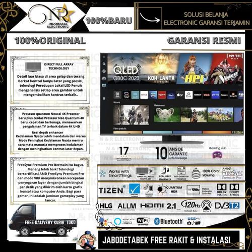 Promo QA98Q80CAKXXD- SAMSUNG 98Q80C - 4K FULL ARRAY - SMART TV QLED 98 ...