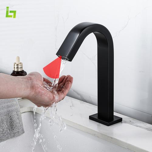 Jual Kran Wastafel Sensor Otomatis Model Kotak Type 603 - Silver 33cm ...