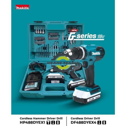 Jual MAKITA HP488D003 bor tangan baterai HP 488 D003 cordless hammer ...