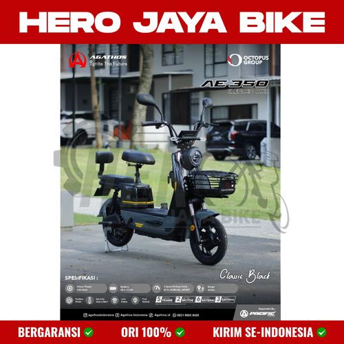 Jual Sepeda Listrik AGATHOS AE 350 500Watt Electric E-Bike 48V/12Ah NEW - Hitam - Jakarta Barat ...