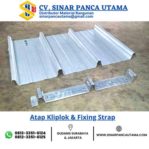 Jual Atap Kliplok & Fixing Strap Panjang Sesuai Request - Kab. Sidoarjo ...