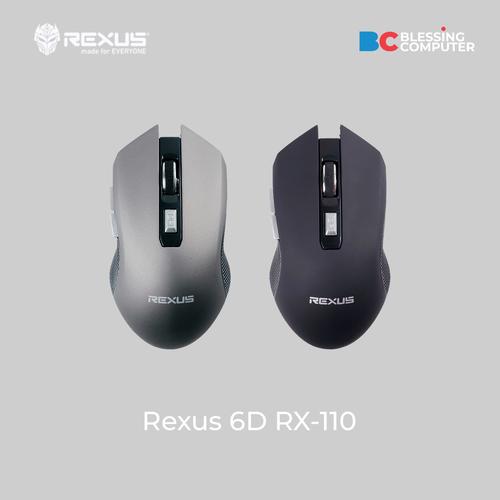 Jual Rexus 6D RX-110 Mouse Gaming Wireless - BLACK - Kota Denpasar ...