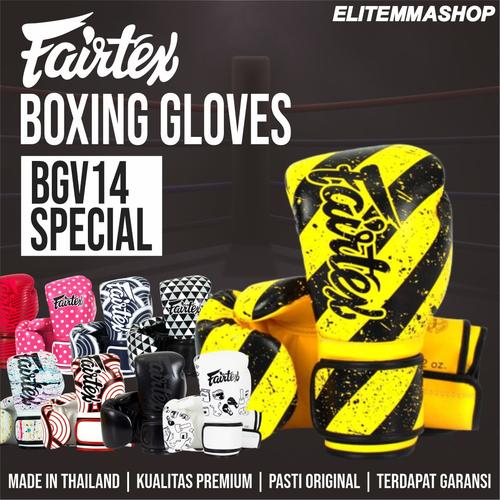 Promo Fairtex Sarung Tinju Boxing Gloves BGV14 Muaythai Boxing Special ...