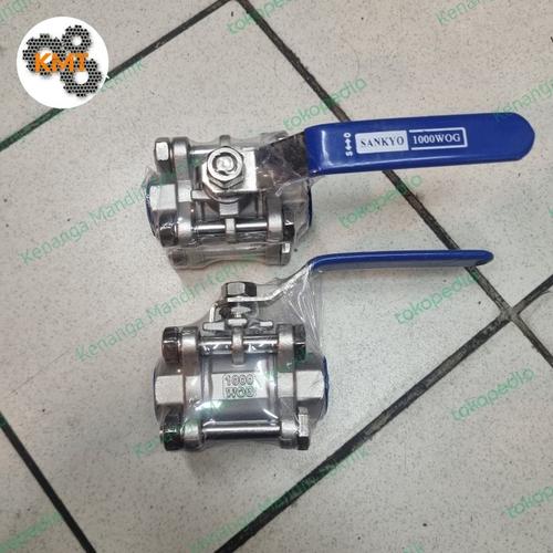 Jual Ball valve sankyo 1 inch model 3pc - Jakarta Barat - Kenanga ...
