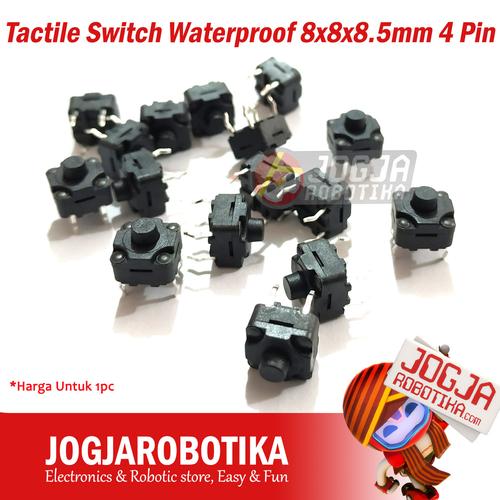Jual Tactile Switch Waterproof 8x8x8.5mm 4 Pin - Kab. Sleman ...
