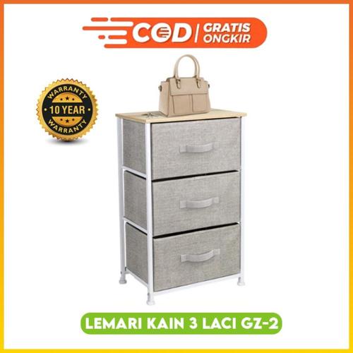 Jual Lemari Sisi Ranjang 3 Laci Lemari 3 Laci Kain Rak Lemari ...