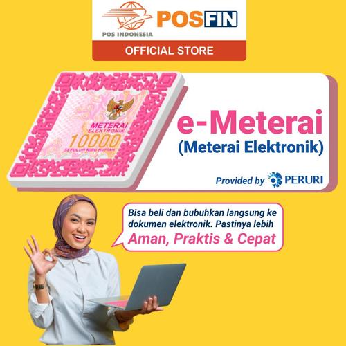 Jual Meterai Elektronik / Meterai Digital / eMeterai / e-Meterai - Kota ...