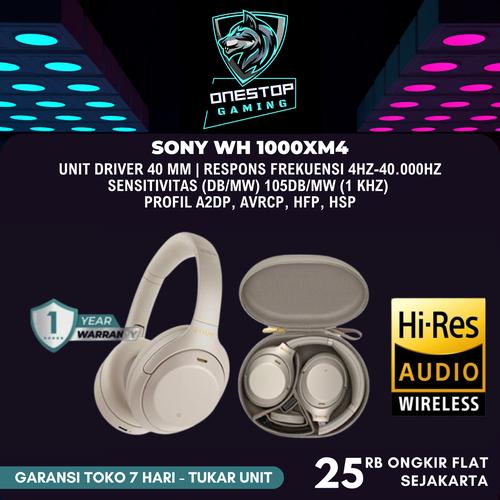 Promo SONY WH 1000XM4 / WH1000XM4 / Wireless Noise Canceling Headphones ...