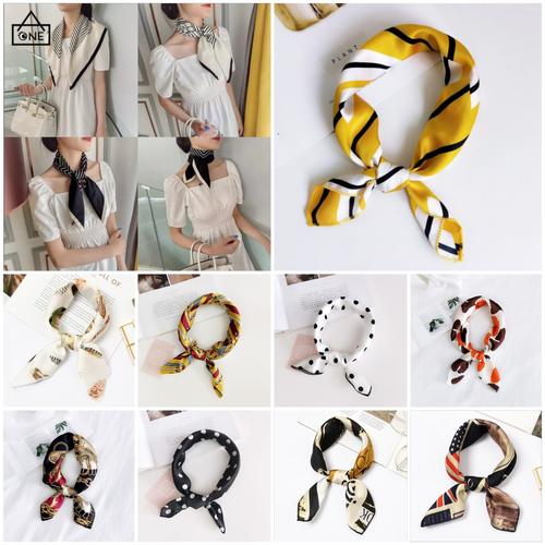 Promo Syal fashionable Syal leher korea scraf pramugari aksesoris tas ...