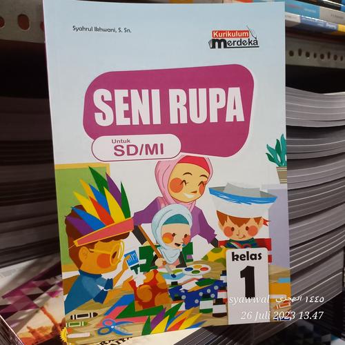 Jual seni rupa kelas 1 sd kurikulum merdeka wkj - Kota Surabaya ...