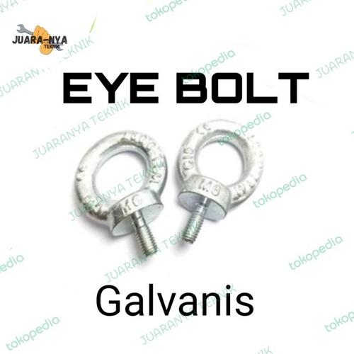 Jual Eye Bolt m12 mm / Eye Bolt m 12mm Galvanis - Kota Bandung ...