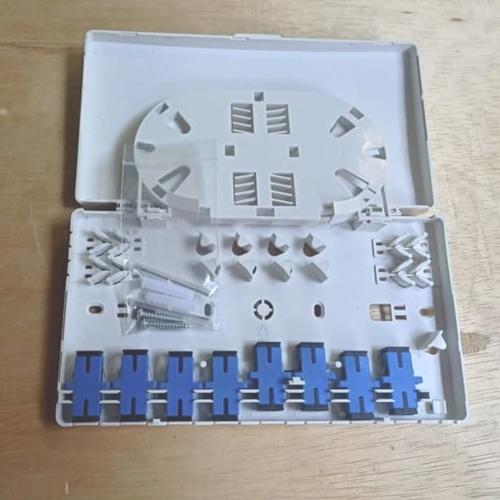 Jual roset go 8 core SC lengkap adapter sc, Otb wall 8core SC tanpa ...