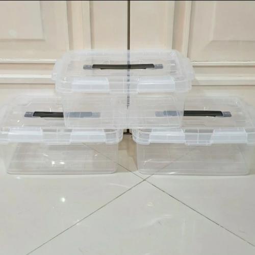 Jual box kontainer/box plastik 10 liter/box bening/box kontainer ...