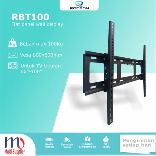 Jual bracket breket tv 60 sampai 100 inch flat panel wall display ...