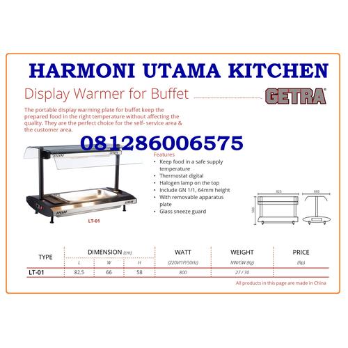 Jual GETRA Display Warmer For Buffet Type LT-01 - Kota Bekasi - Harmoni ...