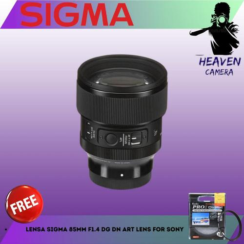 Jual LENSA SIGMA 85MM F1.4 DG DN ART LENS FOR SONY E-MOUNT - BOX PUTIH ...