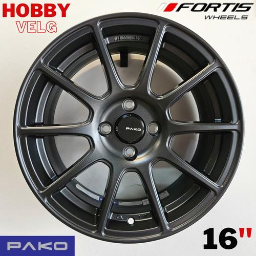 Jual VELG MOBIL ORIGINAL PAKO WHEELS RCX R16 x 7 4H 100 ET 40 GUN METAL ...