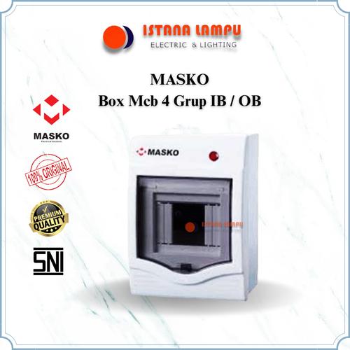 Jual Box MCB 4 grup MASKO Inbow Outbow - Kota Semarang ...