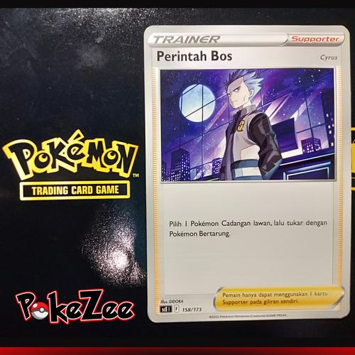 Jual Perintah Bos Kartu Trainer Supporter Pokemon TCG Indonesia - Kota ...