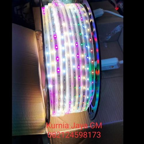 Jual Lampu Strip Selang 2835 RGB 6warna IP68 / Lampu selang LED RGB 100 Mtr - Selang 100mtr ...