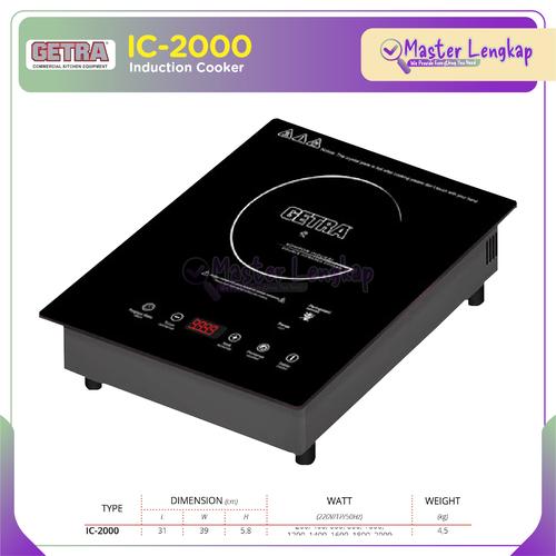 Jual GETRA INDUCTION COOKER IC-2000 / IC2000 / IC 2000 - Jakarta Barat ...