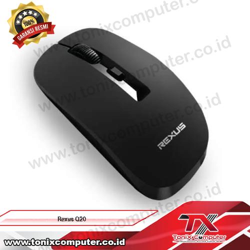 Jual Mouse Wireless Silent Rexus Q20 Office Mouse | Mouse Wireless ...